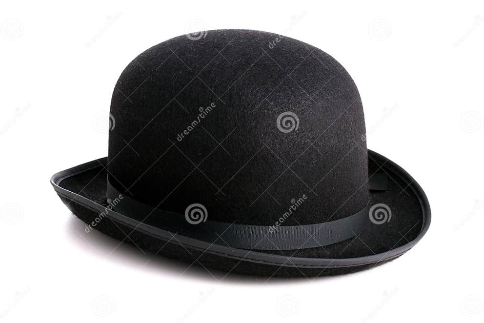 Bowler hat stock photo. Image of accessory, white, clipping - 1503462