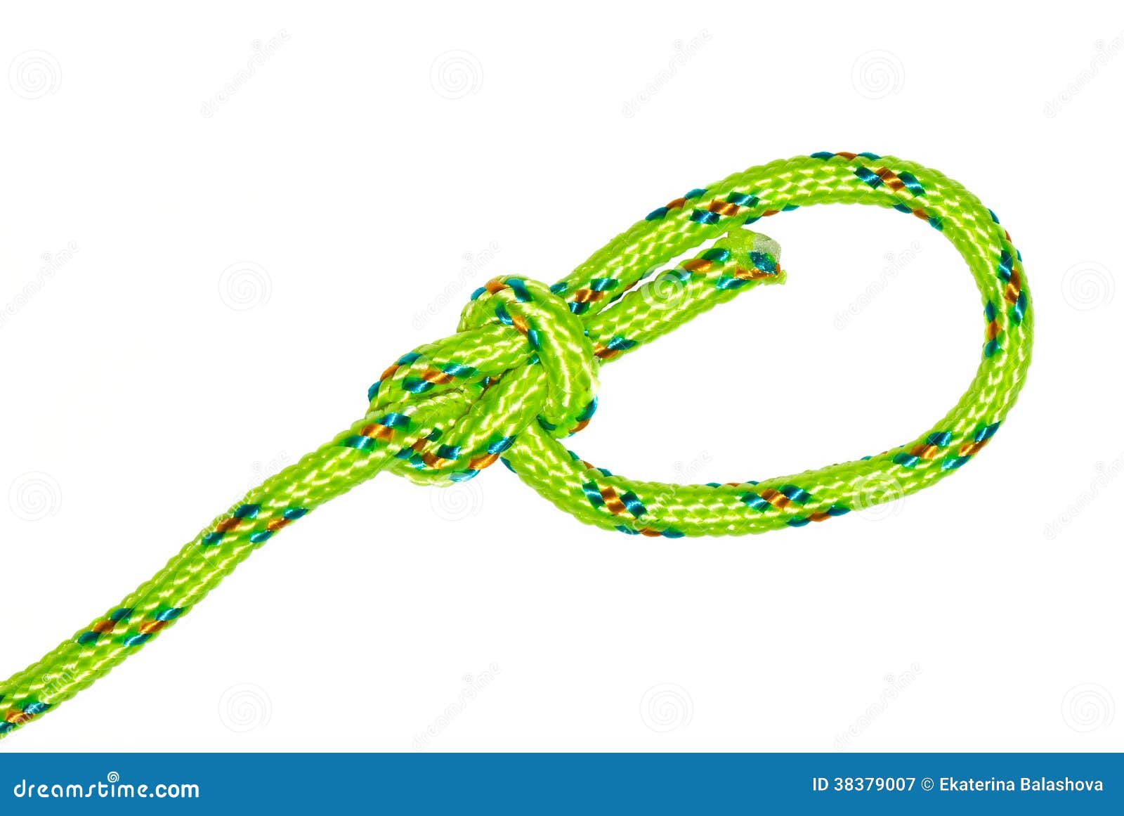 Bowline knot stock image. Image of bowline, rope, background - 38379007