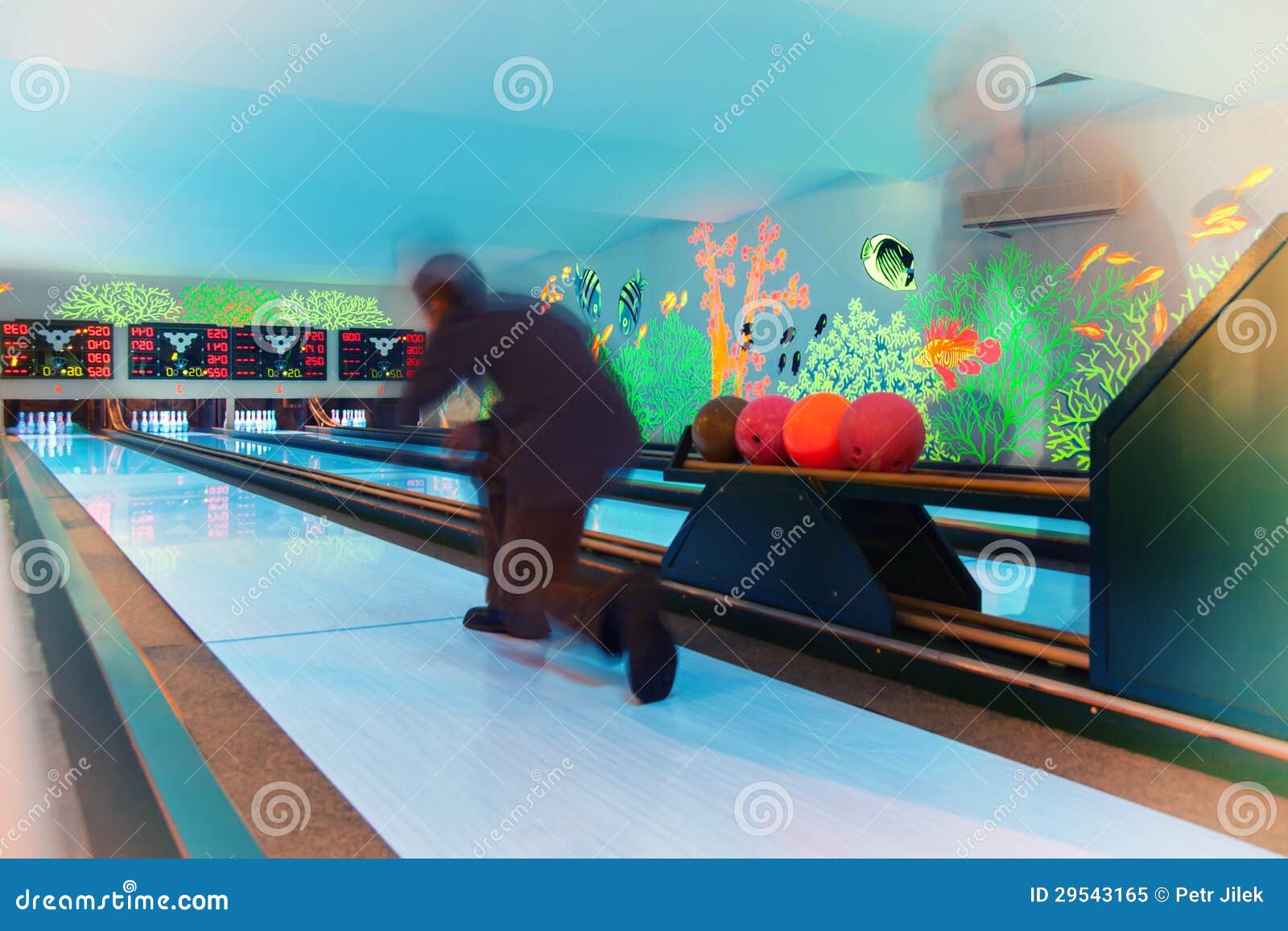Bowling stock image. Image of game, bowling, play, happy - 29543165