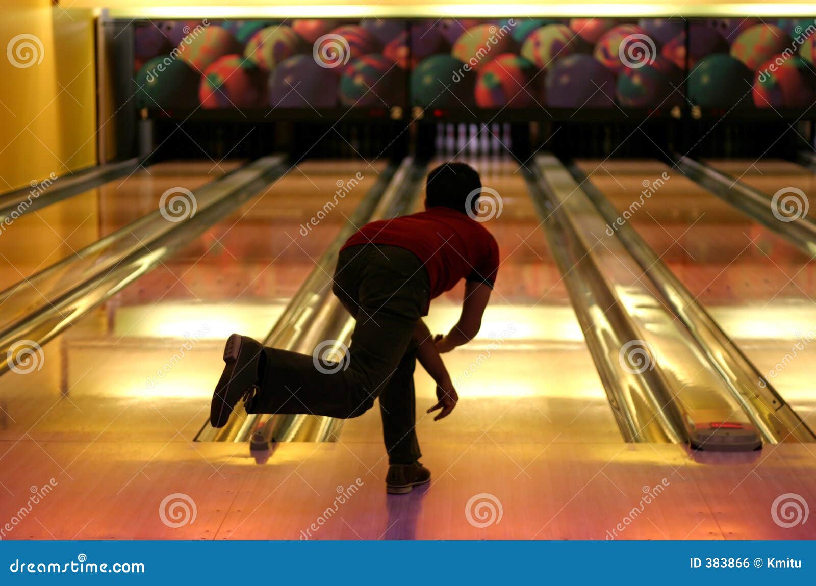 Bowling stock photo. Image of movement, knock, games, bowl - 383866