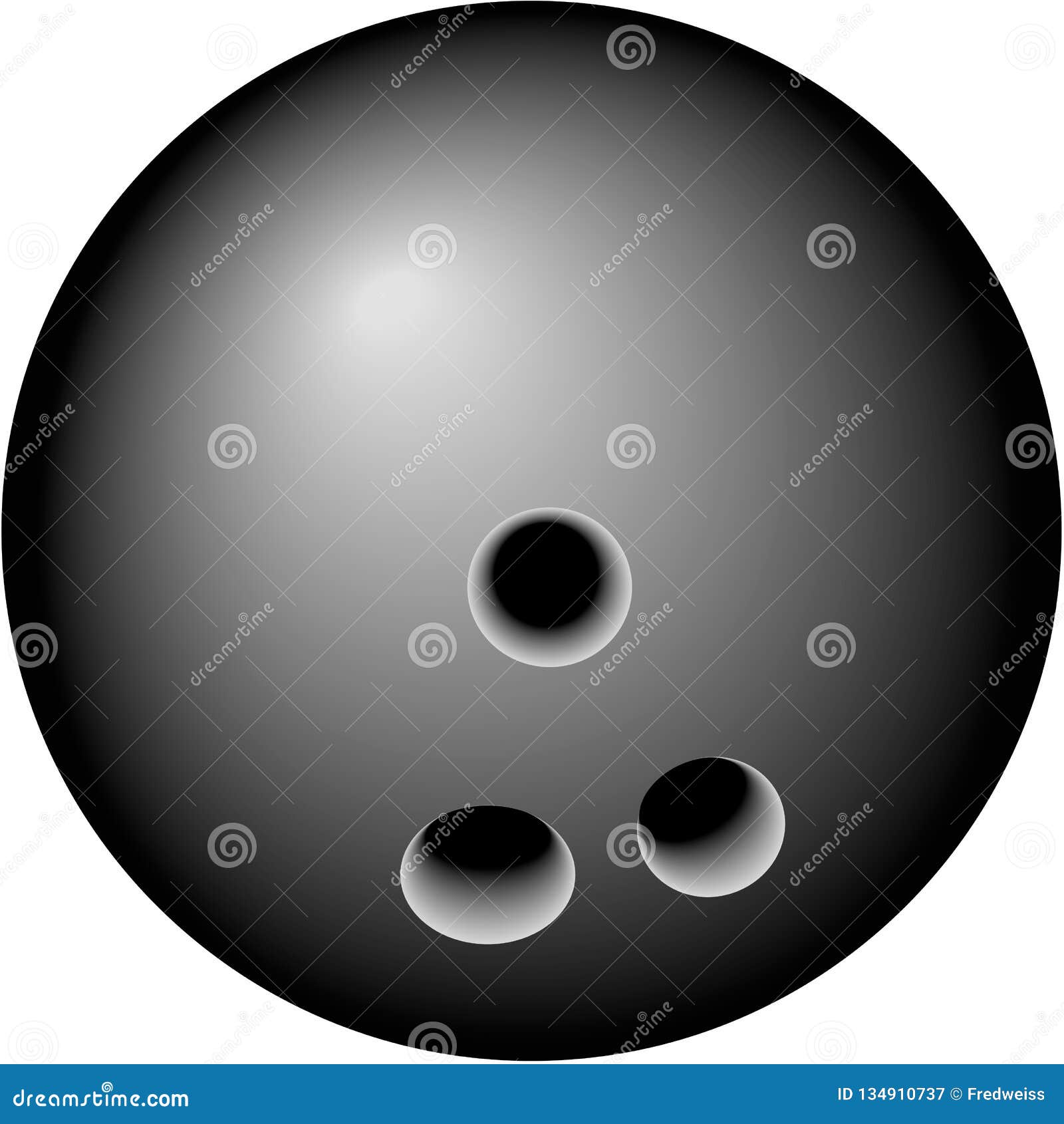 Bowling Ball Vector Illustration Stock Vector - Illustration of ...