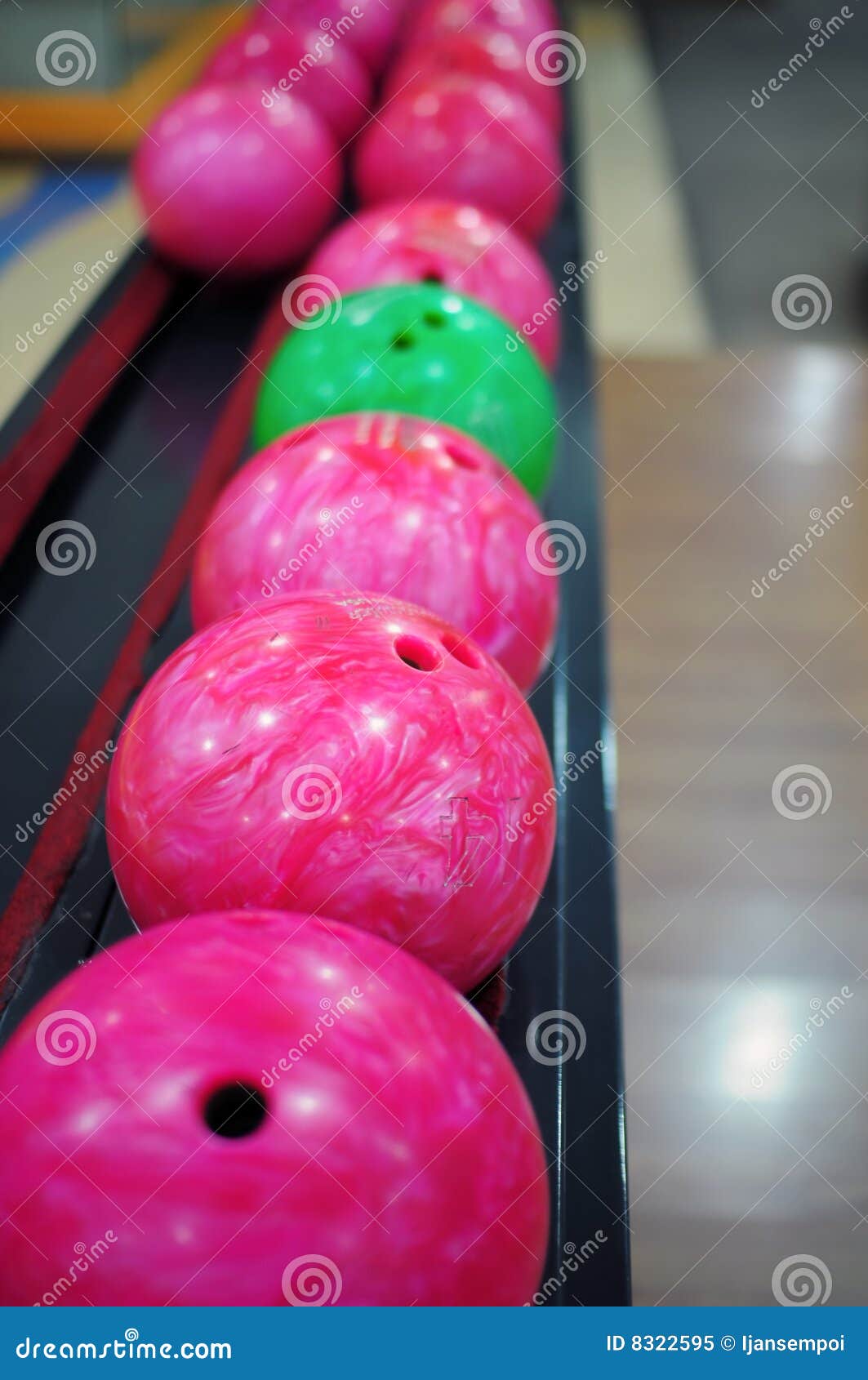 Bowling Balls On A Rack Stock Photography | CartoonDealer.com #83528