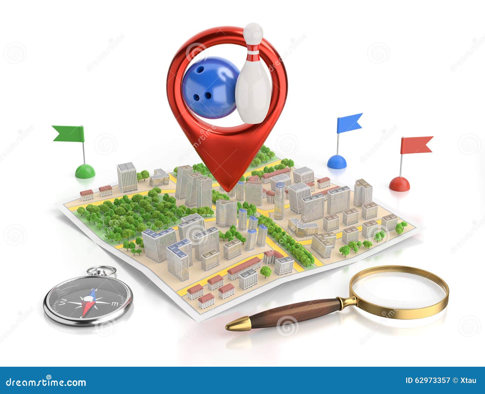 Bowling Club Location stock image. Image of ball, design - 62973357