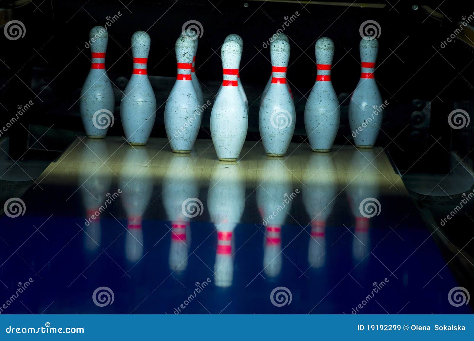 Bowling game stock image. Image of throw, winning, bowl - 19192299