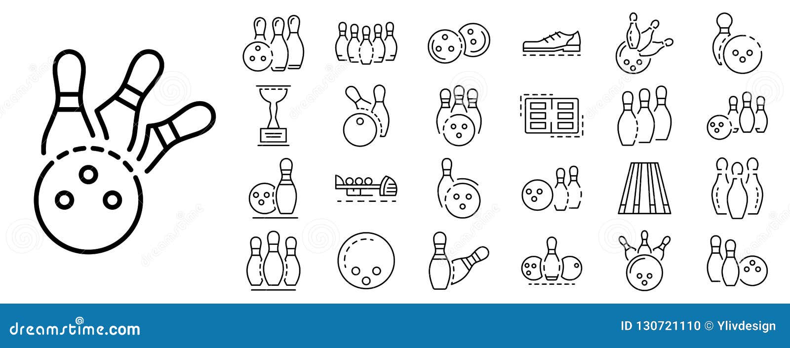 Bowling Outline Stock Illustrations – 7,720 Bowling Outline Stock ...