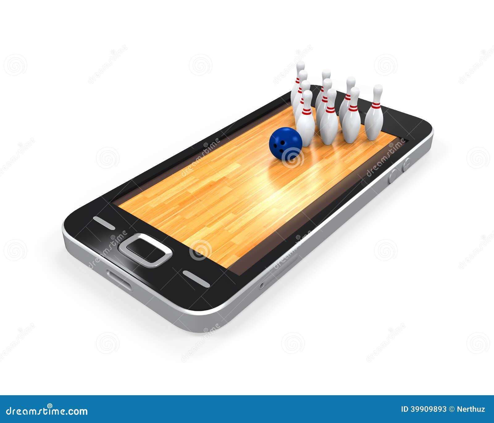 Smartphone, Bowling Line Recolored Icon. Signs And Symbols Can Be Used ...