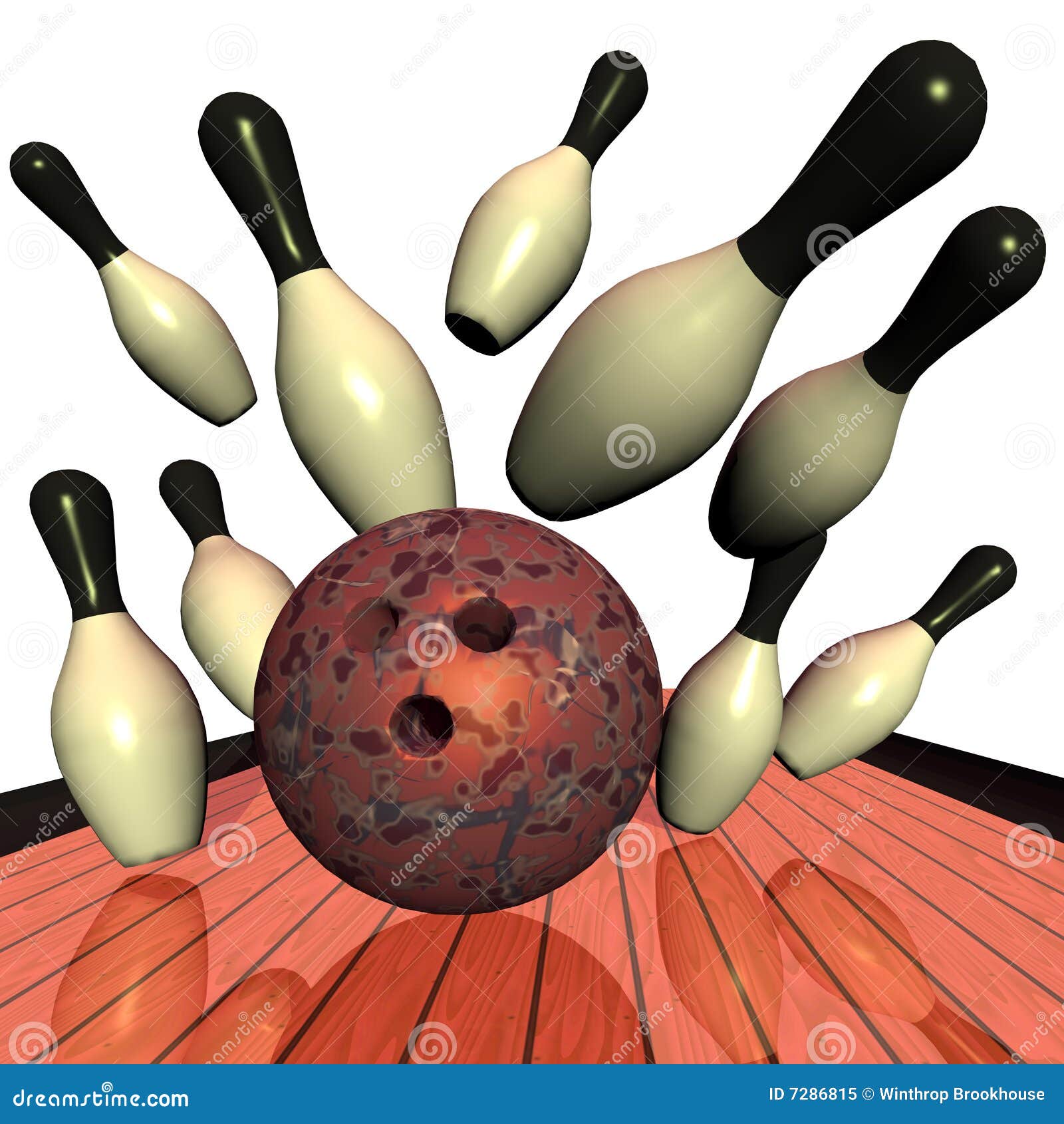 Bowling Logo stock illustration. Illustration of strike - 7286815