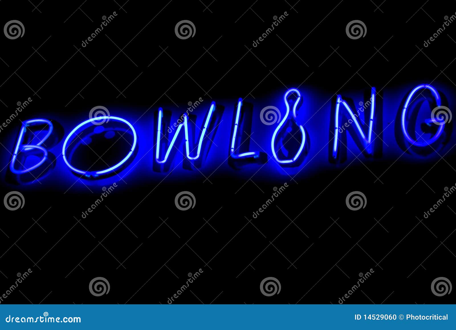 BOWLING neon sign stock photo. Image of sign, bowling - 14529060