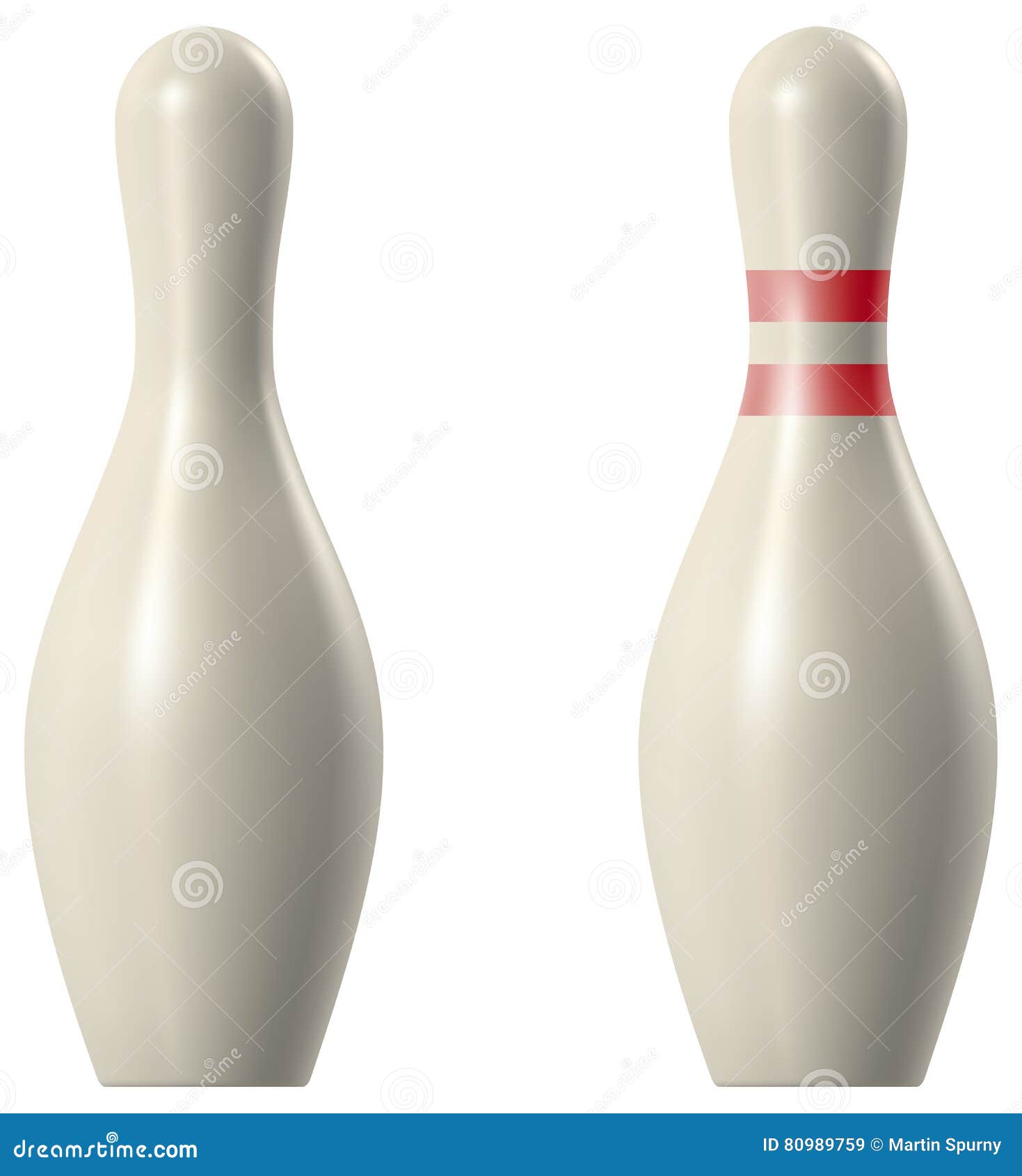 Bowling pin stock vector. Illustration of sport, stripe - 80989759