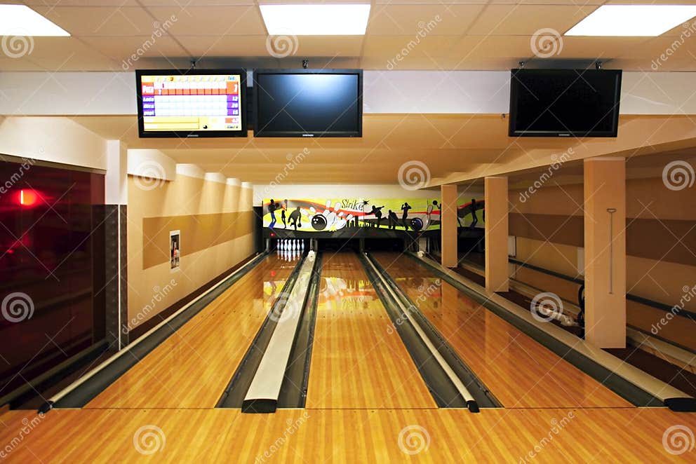 Bowling room stock photo. Image of interior, room, relaxation - 47928776