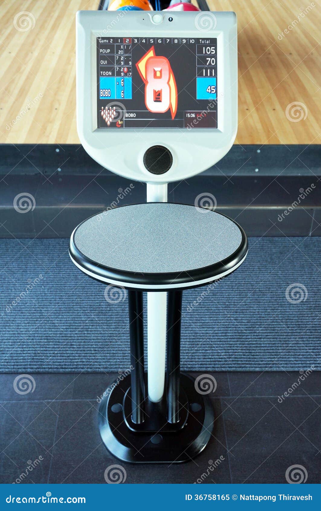 Bowling Scoreboard stock image. Image of sport, score - 36758165