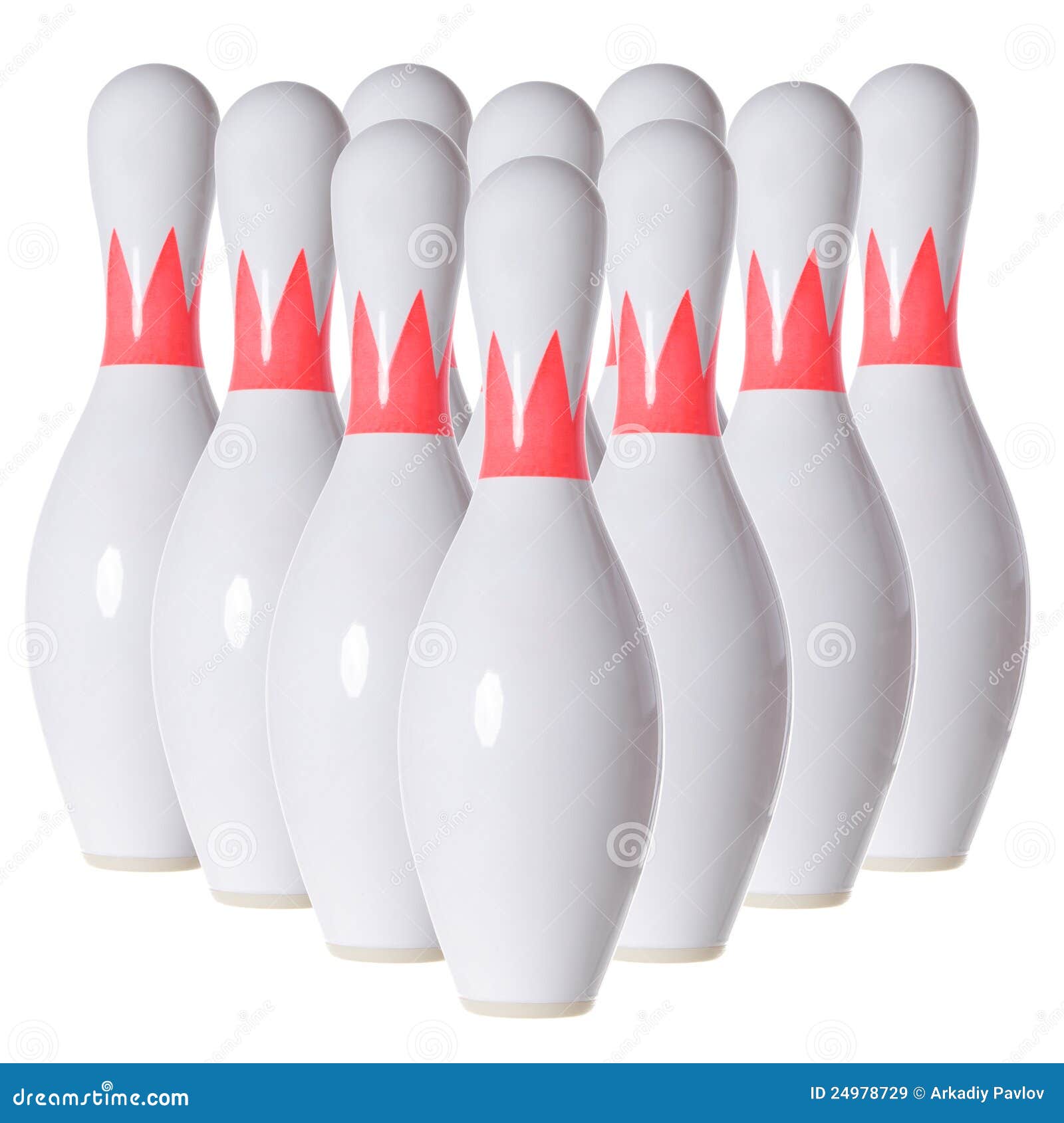 Bowling skittle. stock image. Image of order, skittle - 24978729