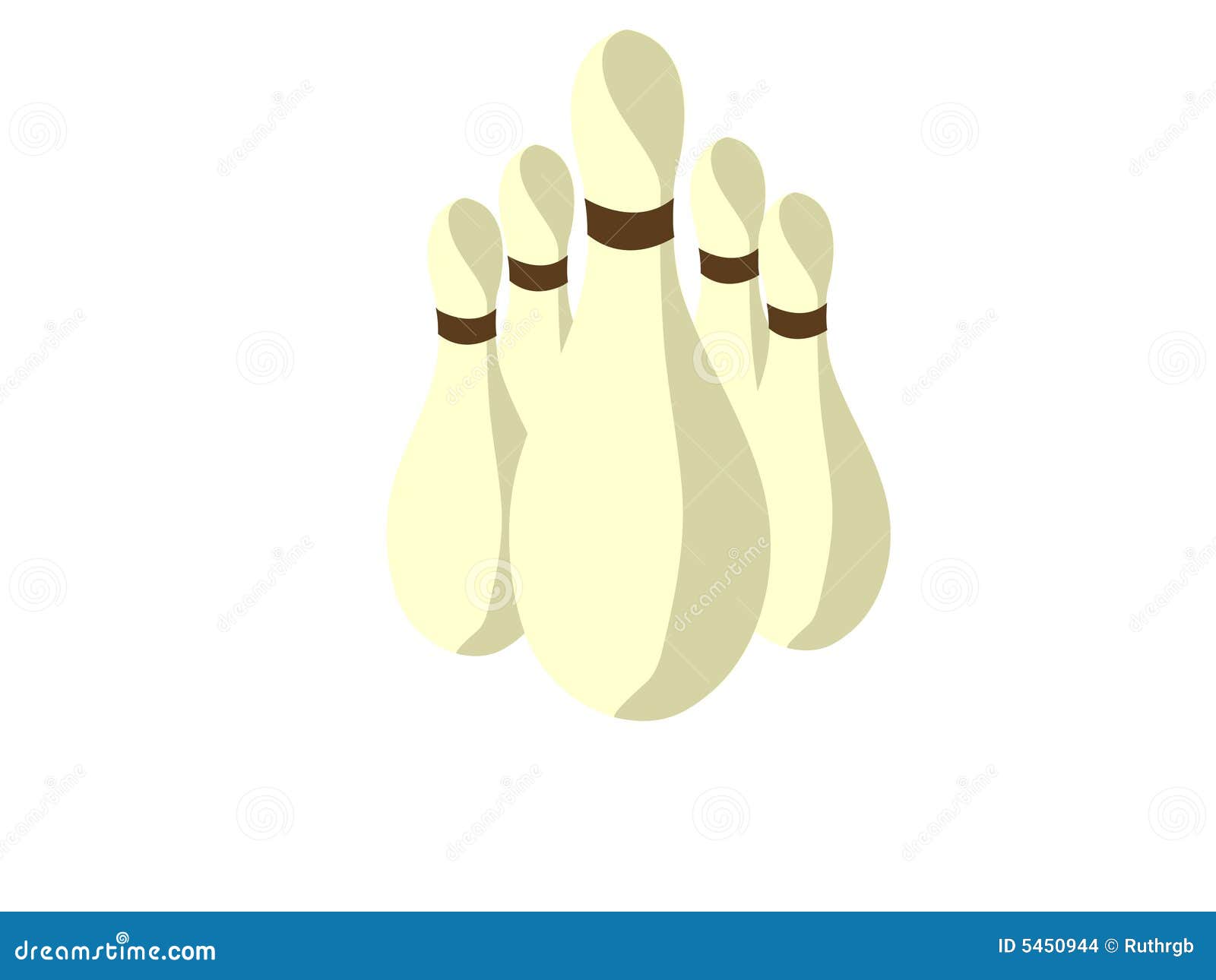 Bowling Targets Picture. Image: 5450944