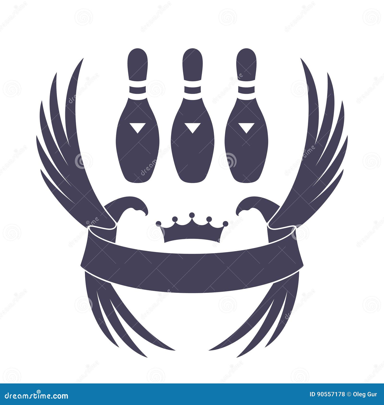 Bowling Vector. Abstract Sport Stock Vector - Illustration of vector ...