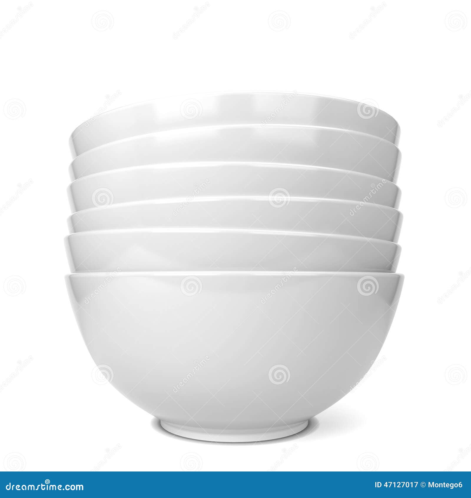 Bowls Stack Royalty-Free Cartoon | CartoonDealer.com #47127017