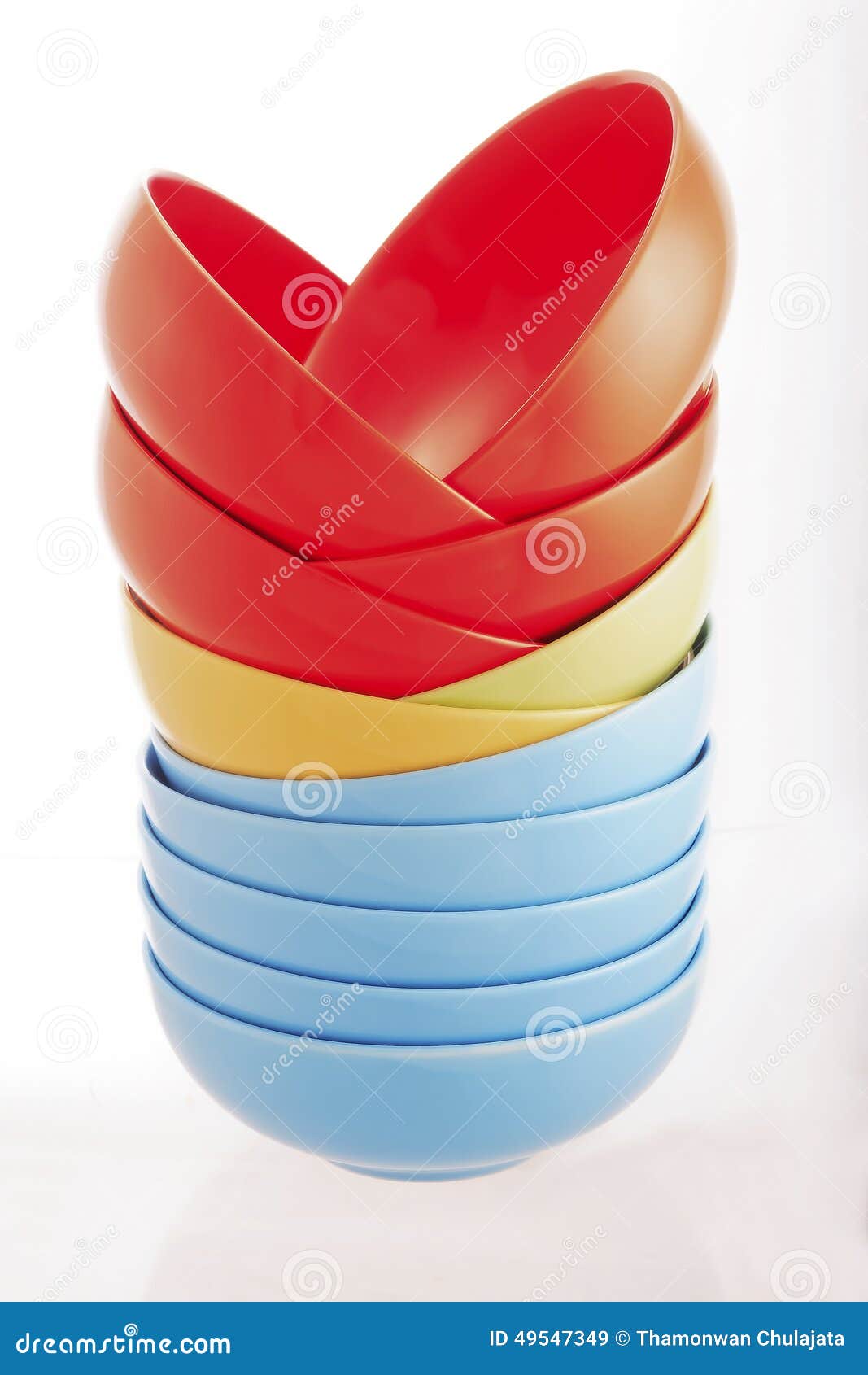 Bowls stacked stock image. Image of shiny, kitchenware - 49547349