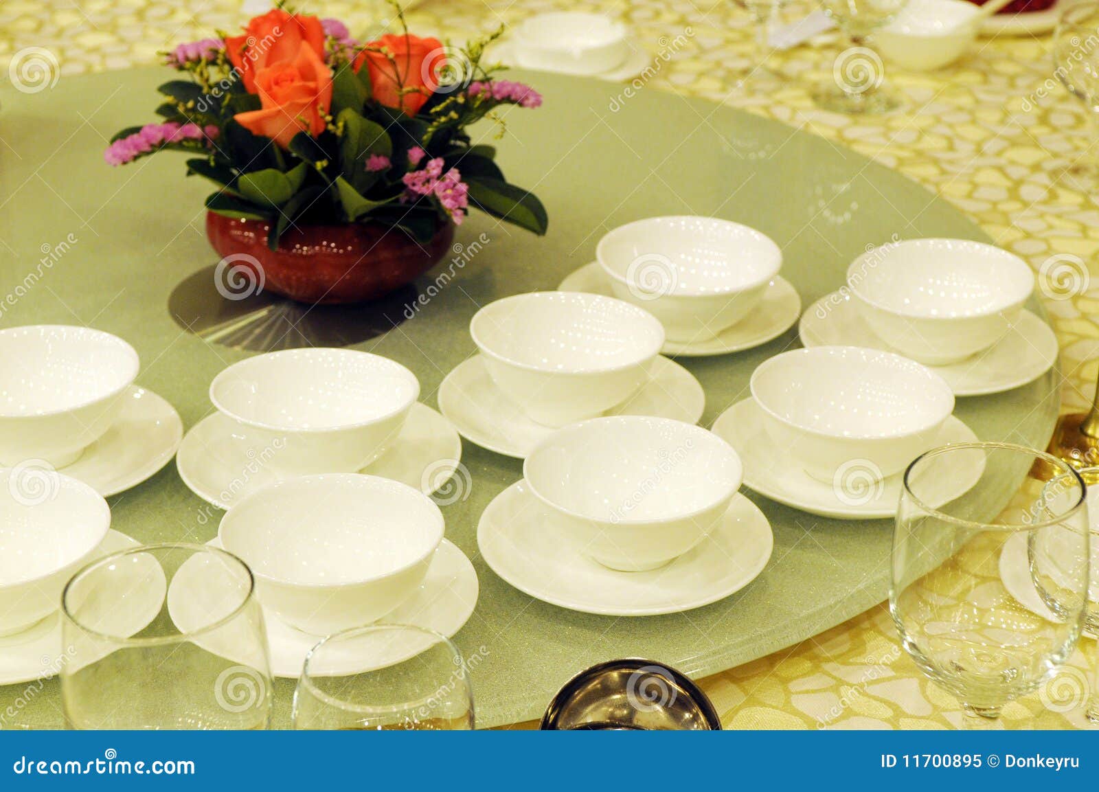 The bowls on table stock image. Image of bouquette, plat - 11700895