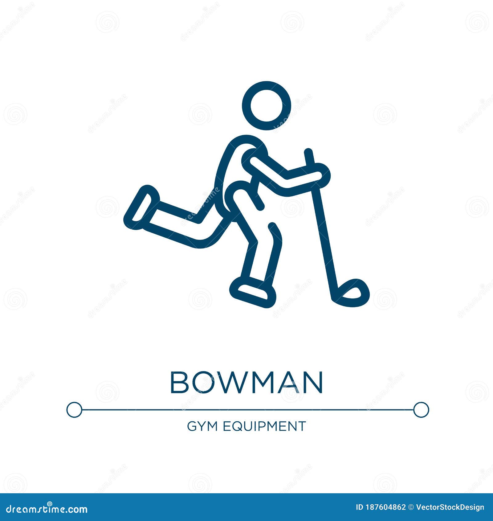 Bowman Icon On White Background. Simple Element Illustration From ...