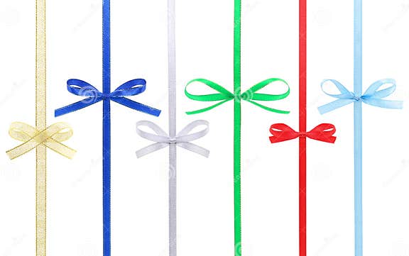 Bows collection stock image. Image of gold, objects, isolated - 54904397