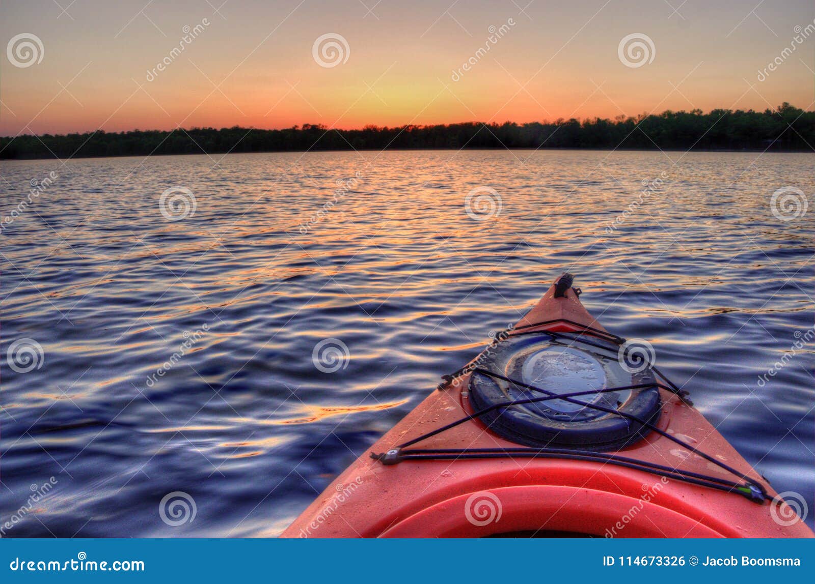 Bowstring Lake is Part of the Leech Lake Native American Reserva Stock ...