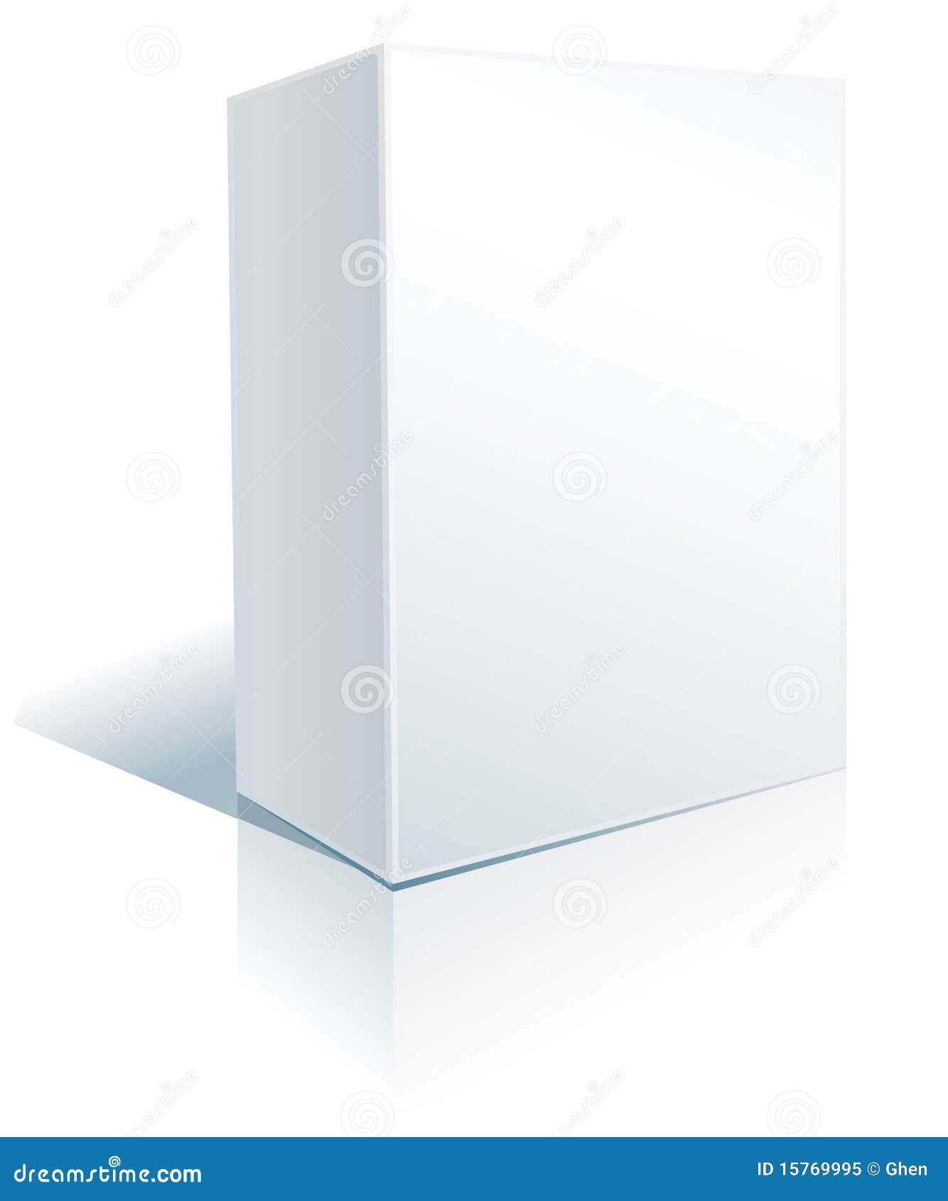 Box stock illustration. Illustration of book, office - 15769995