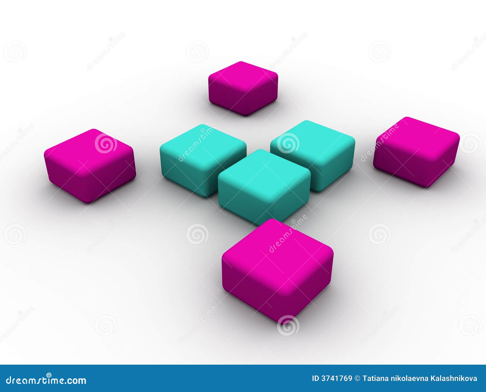 Box. stock illustration. Illustration of structure, symbol - 3741769