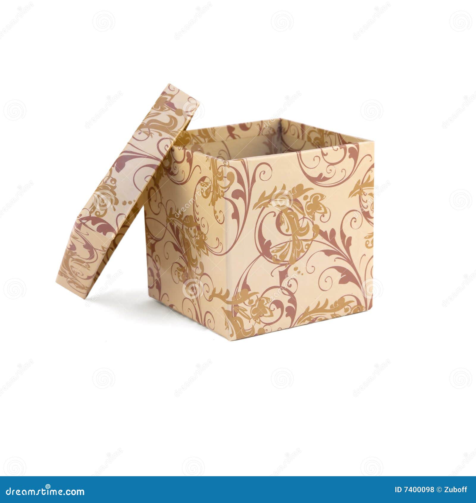 Box stock photo. Image of beige, decoration, gift, small - 7400098