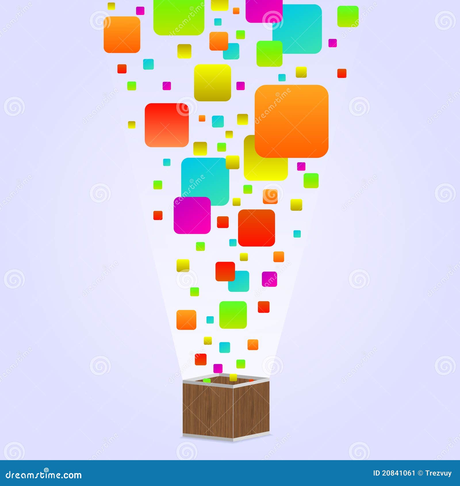 Box abstract background stock vector. Illustration of container - 20841061