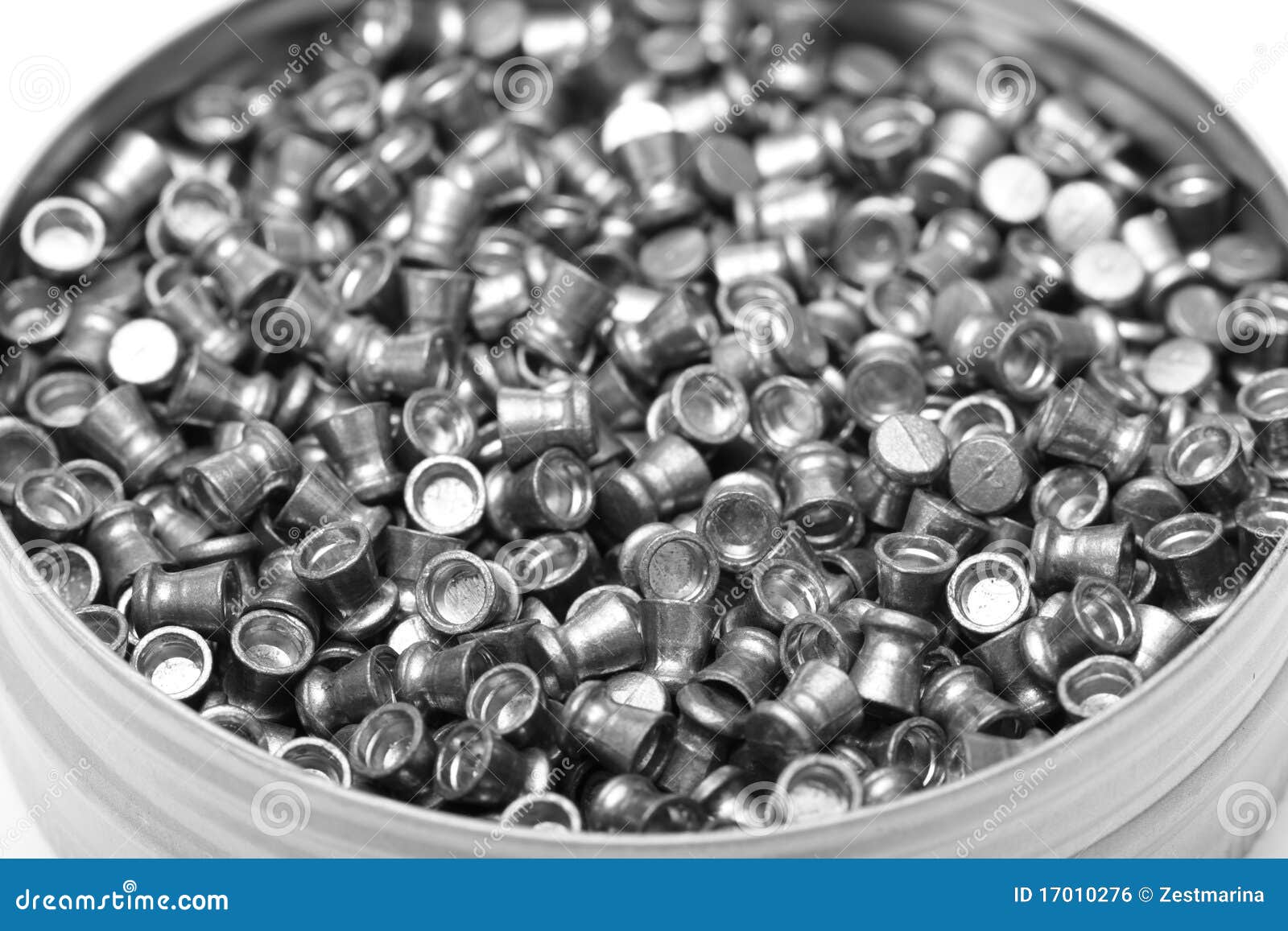 Box with airgun pellets stock photo. Image of fire, sport - 17010276