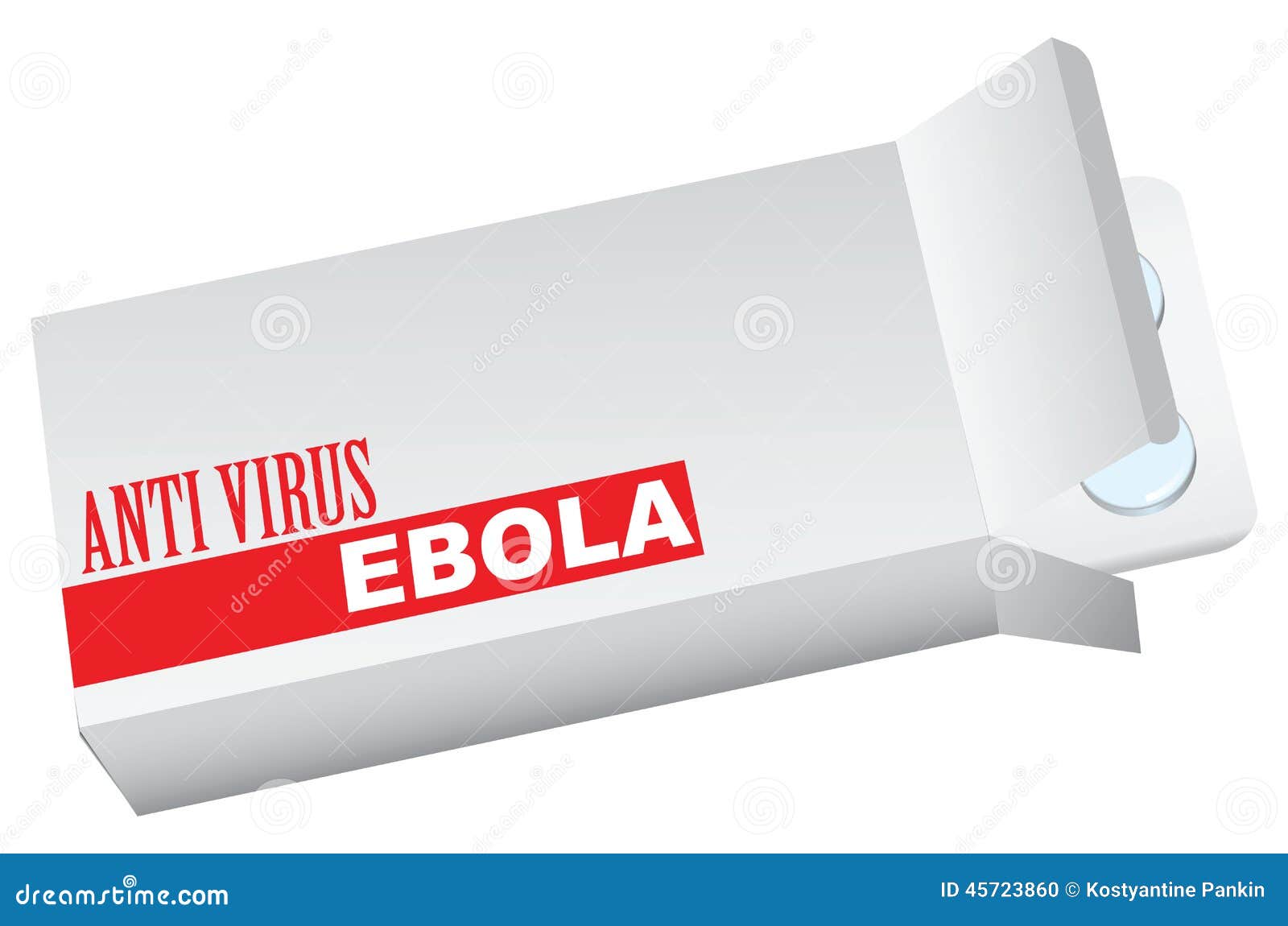Ebola Vector Illustration. Labeled Virus Bacteria Infection Symptoms ...