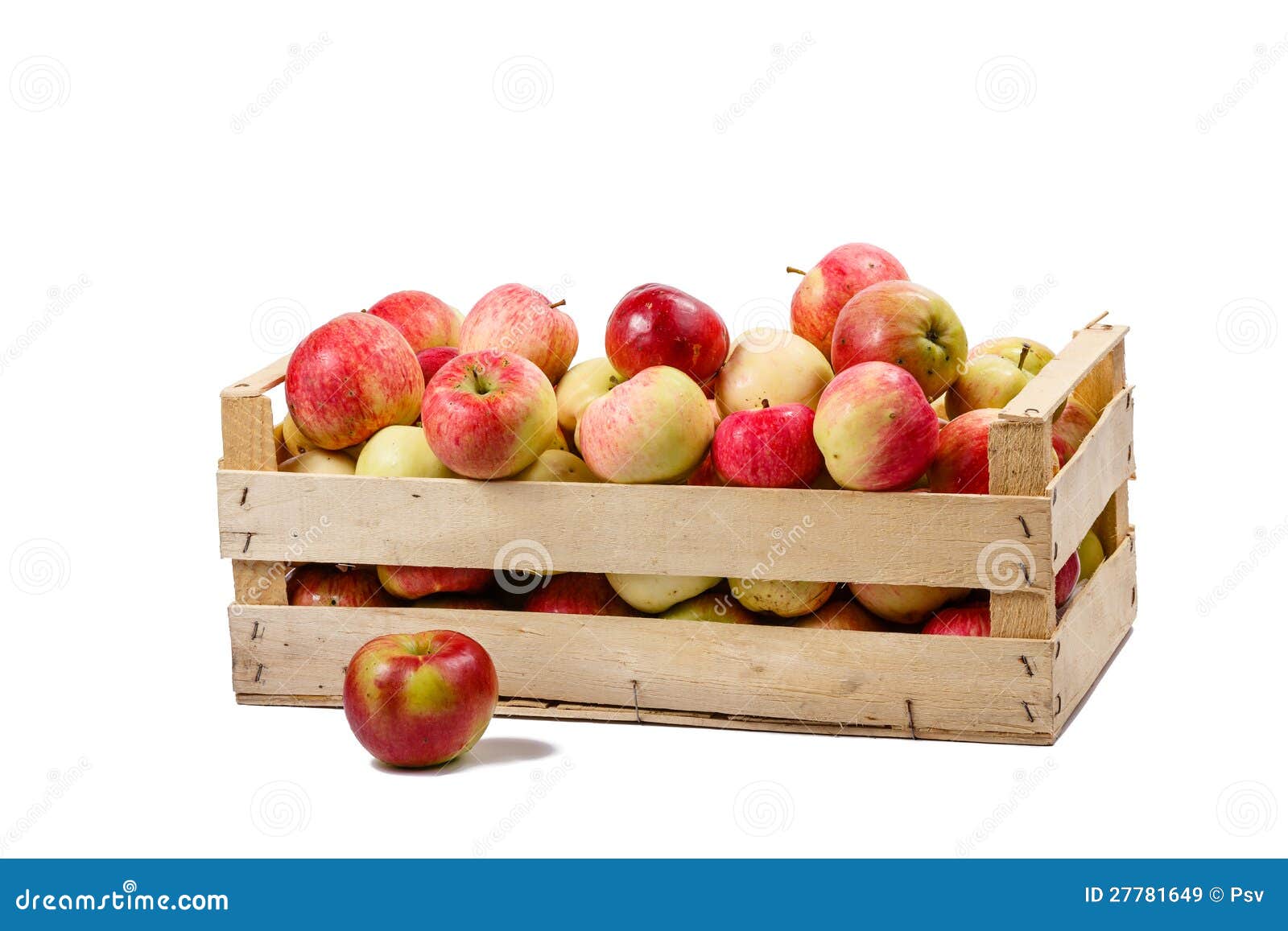 Box with apples stock image. Image of autumn, abundance - 27781649