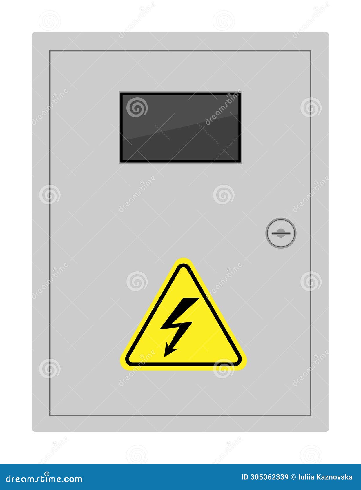 Box for Automatic Electric Switches Stock Vector Illustration Stock ...