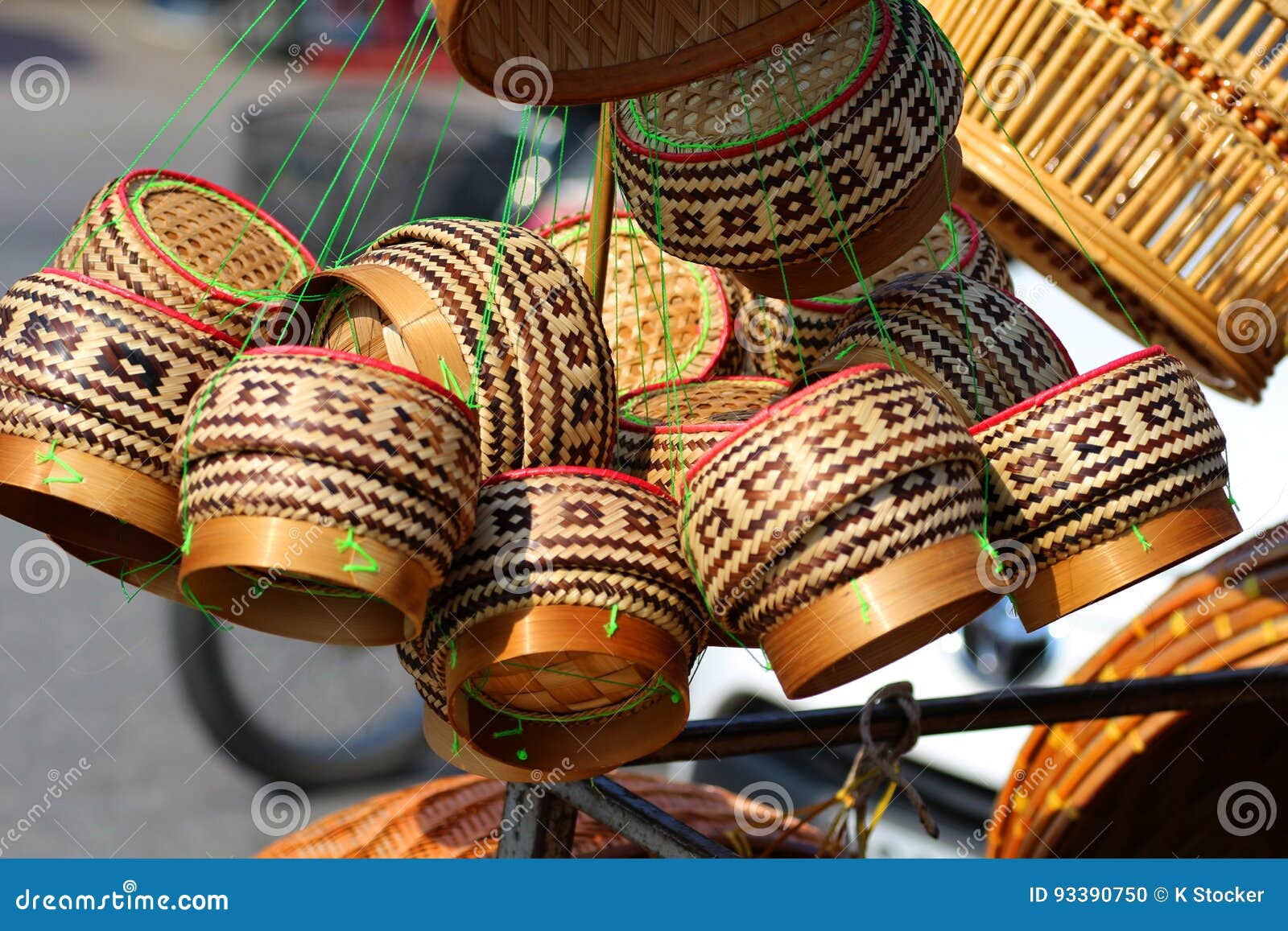 Box Bamboo Rice, Container, Container, Rice, Wisdom in Thailand, Made ...