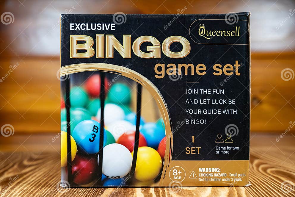 Box of bingo board game. editorial photography. Image of success ...