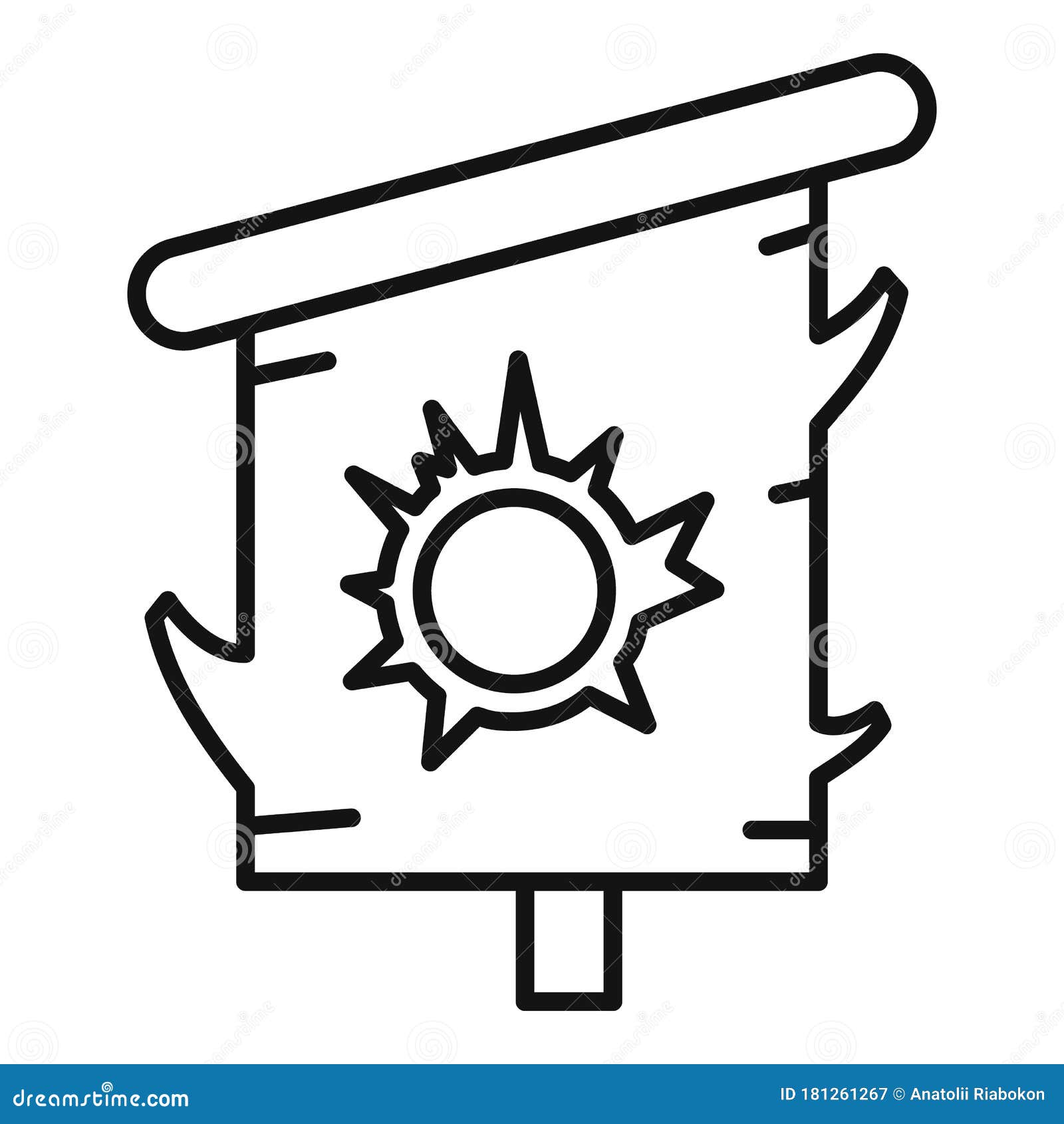 Box Bird House Icon, Outline Style Stock Vector - Illustration of ...
