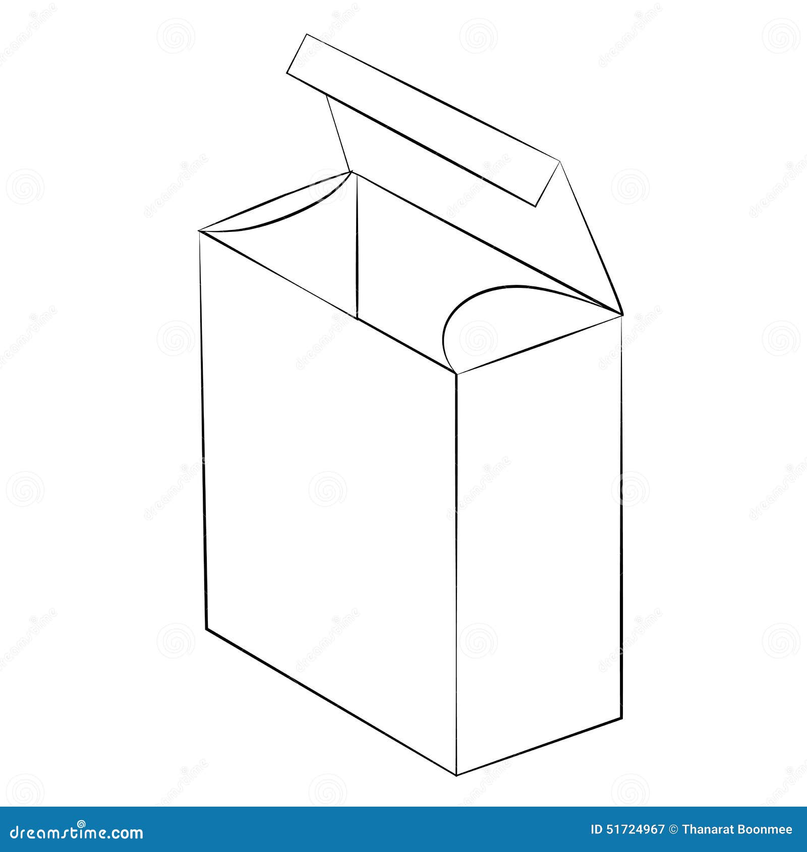 Box stock vector. Illustration of vector, grunge, quirky - 51724967