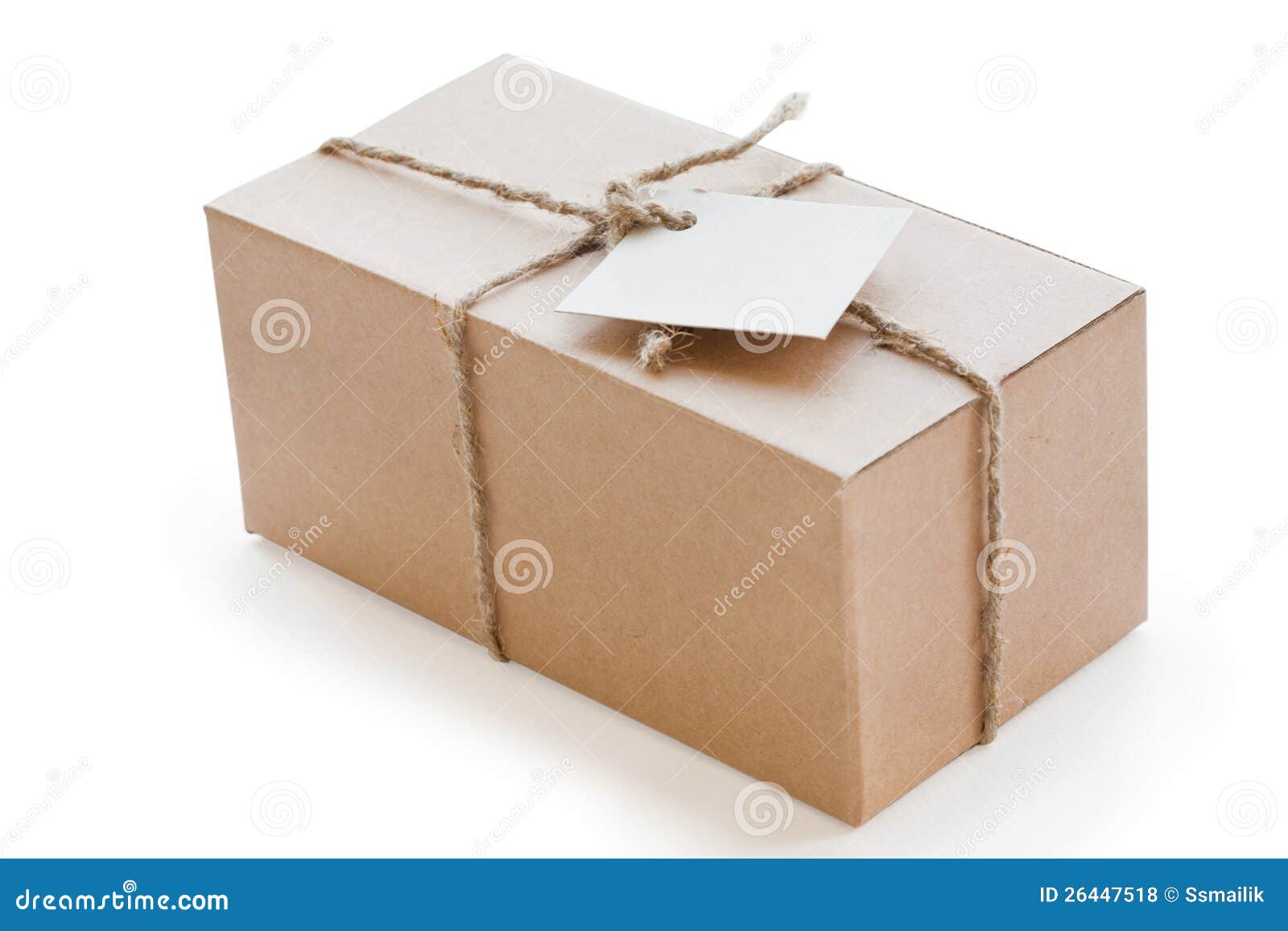 Box of brown cardboard stock photo. Image of note, blank - 26447518