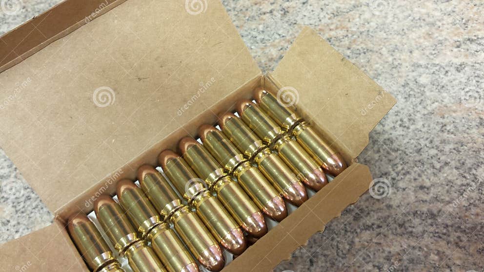 Box of Bullets stock image. Image of round, granite, automatic - 47706737