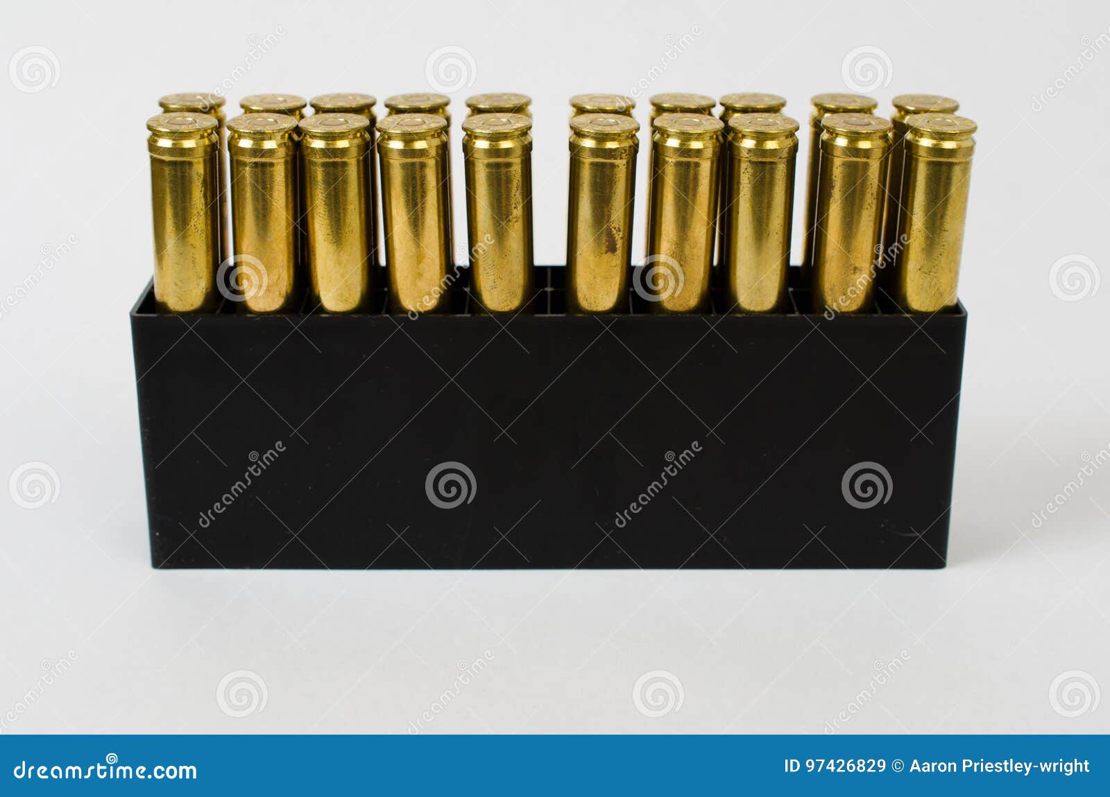 Box of Bullets stock image. Image of hunting, lead, full - 97426829