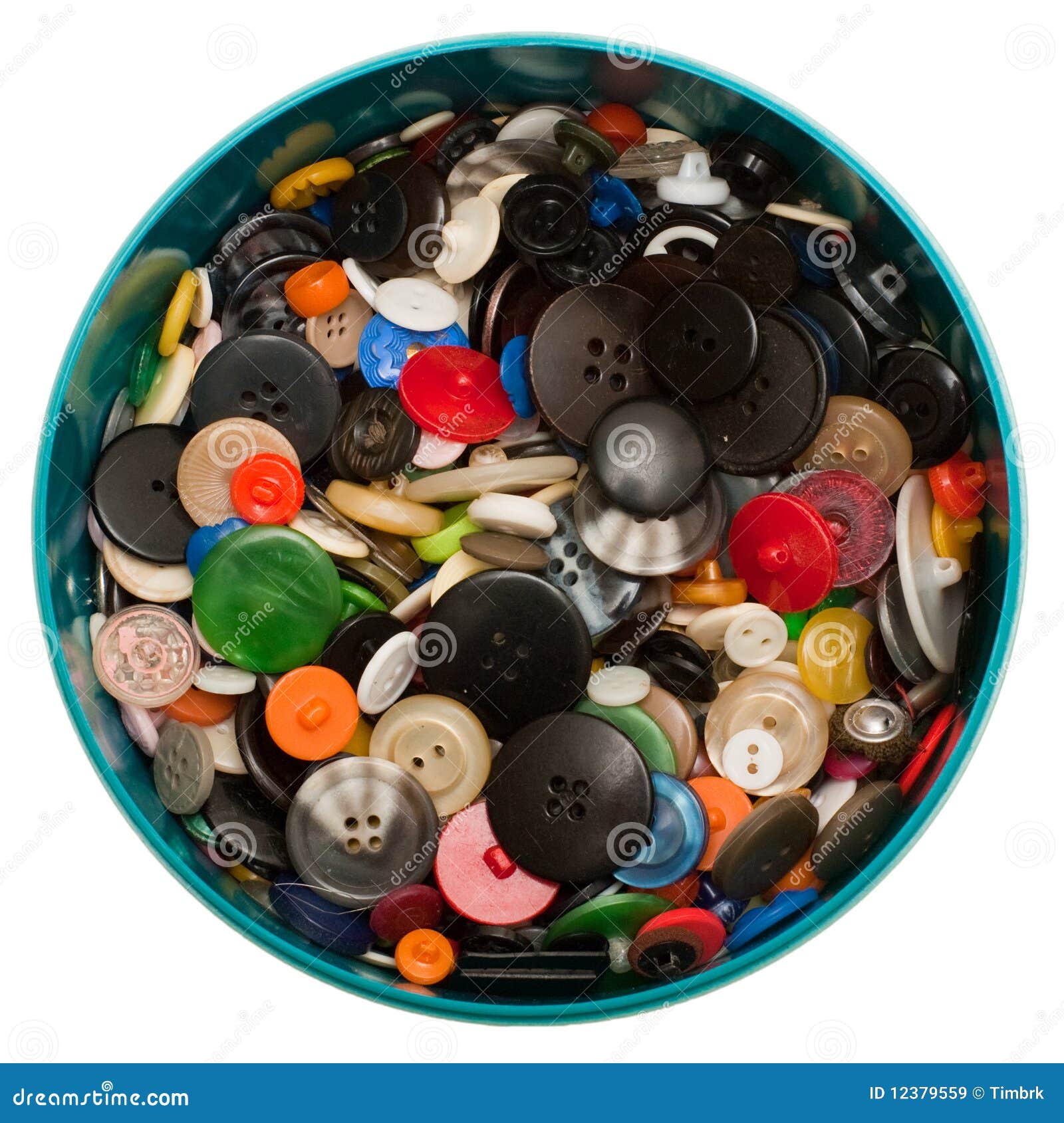Box with buttons stock image. Image of collection, circle - 12379559