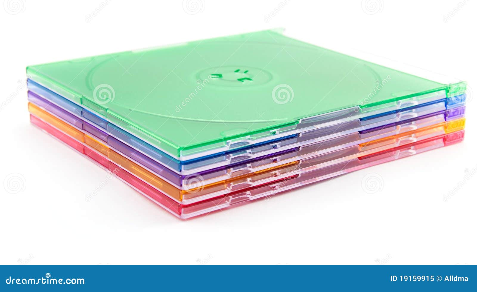 Box for Cd stock image. Image of plastic, case, colored - 19159915