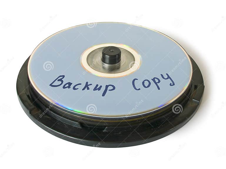 Box with CD - backup copy stock photo. Image of music - 1452042