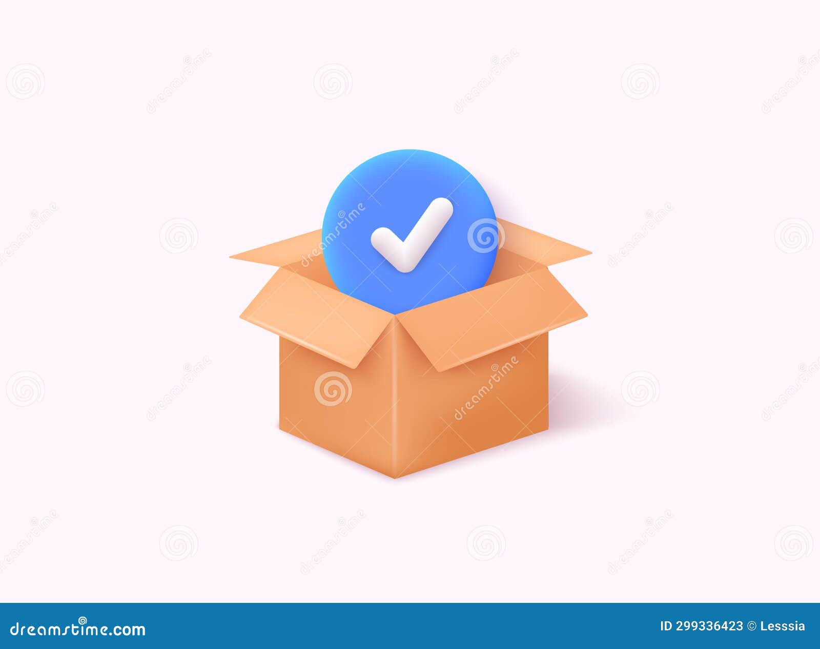 Box with Check Sign Inside. Accept, Agree on Application Stock Vector ...