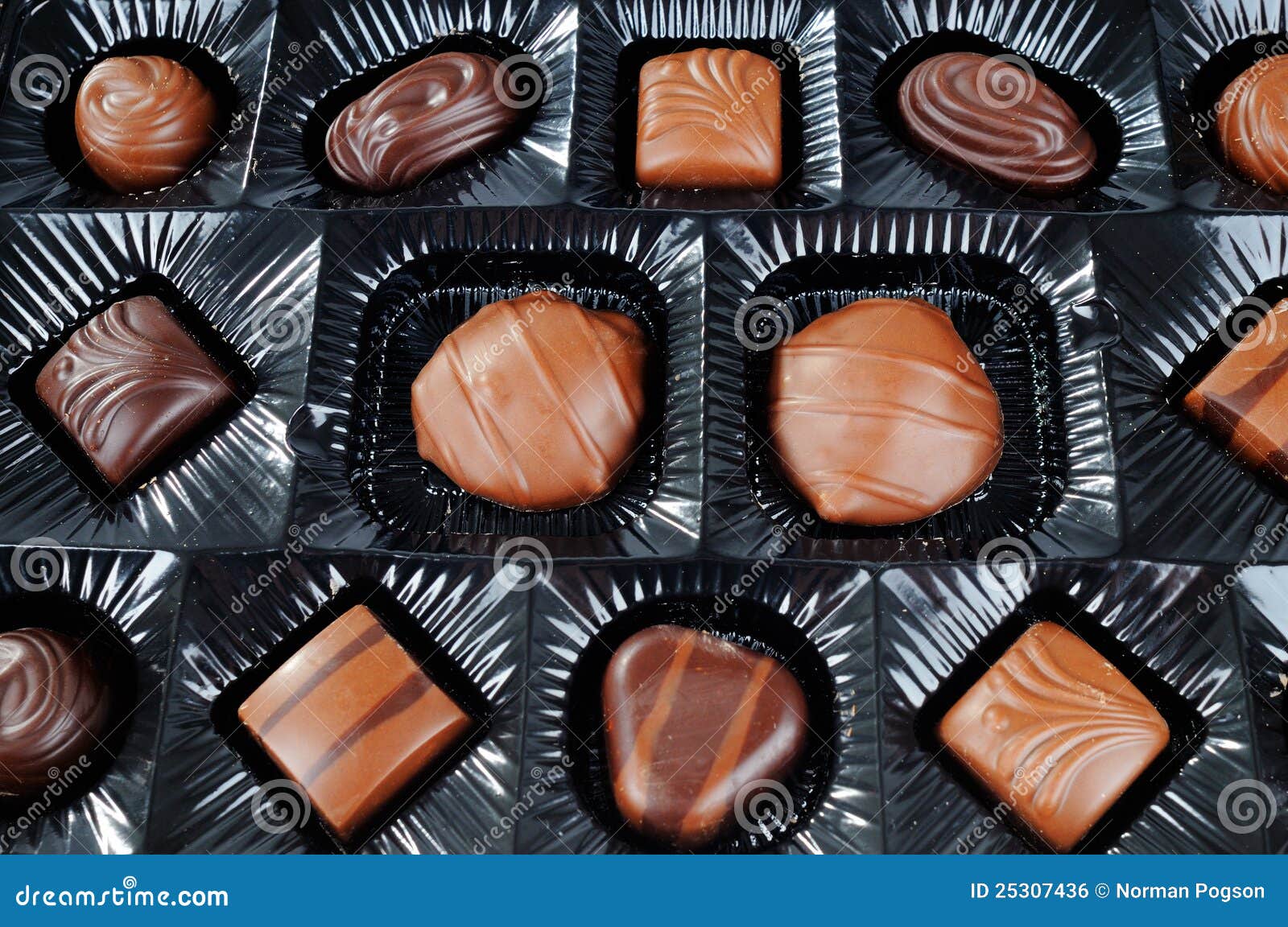 Box of Chocolates stock photo. Image of chocolate, candy - 25307436