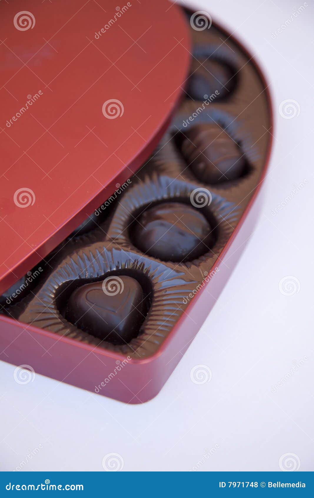 Box of chocolates stock photo. Image of sweet, peeking - 7971748