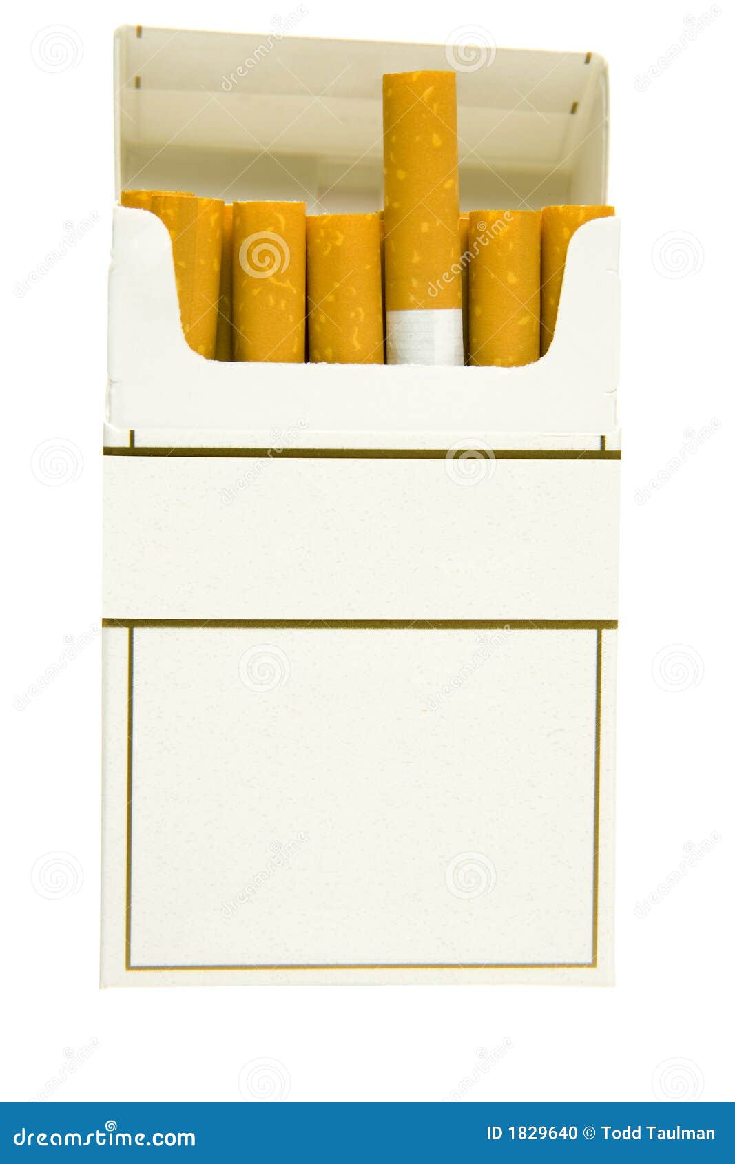 Box of Cigarettes stock photo. Image of health, industry - 1829640