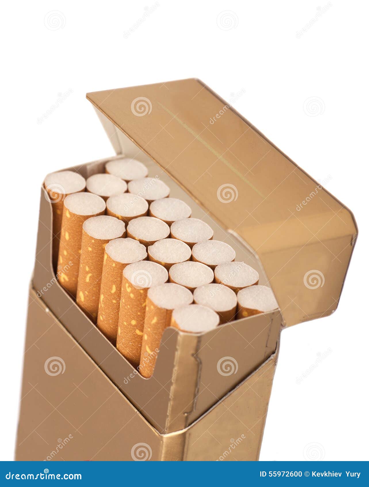 Box of cigarettes stock photo. Image of carcinogenic - 55972600