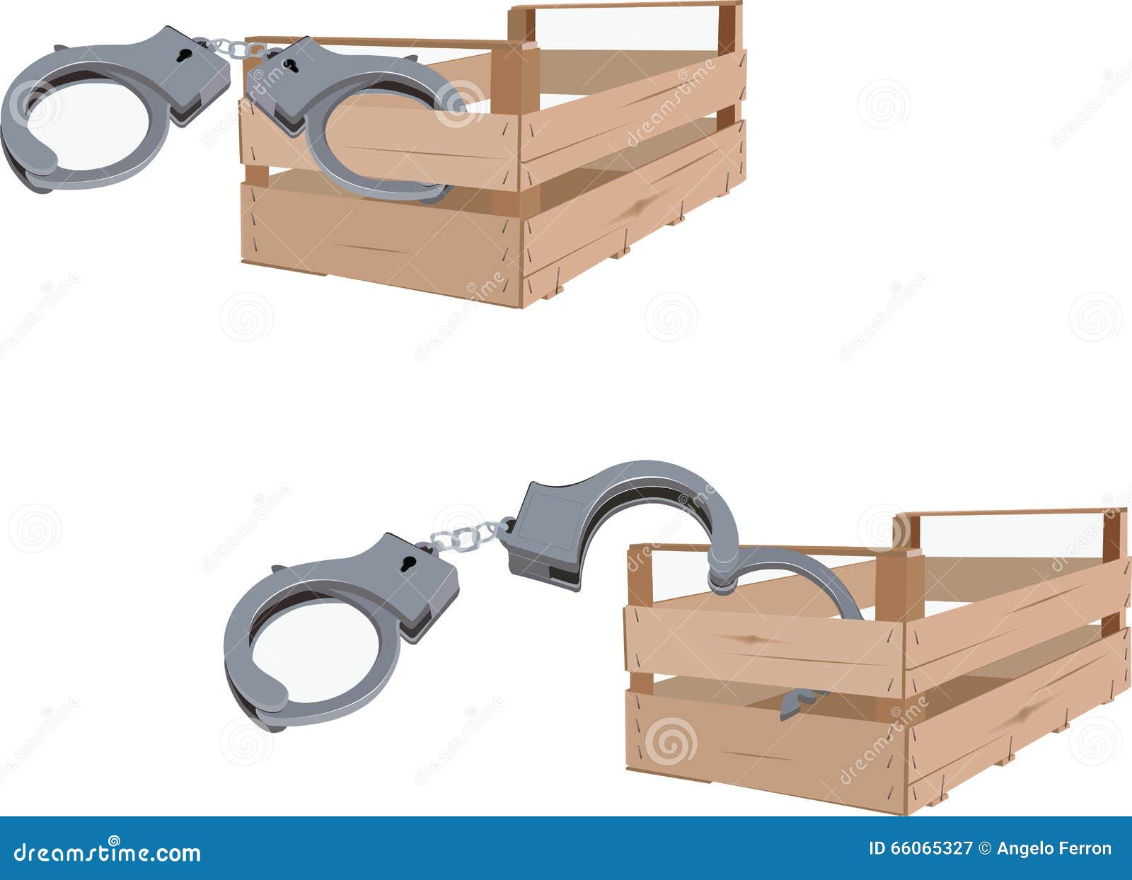 Box closed and open case stock vector. Illustration of wooden - 66065327