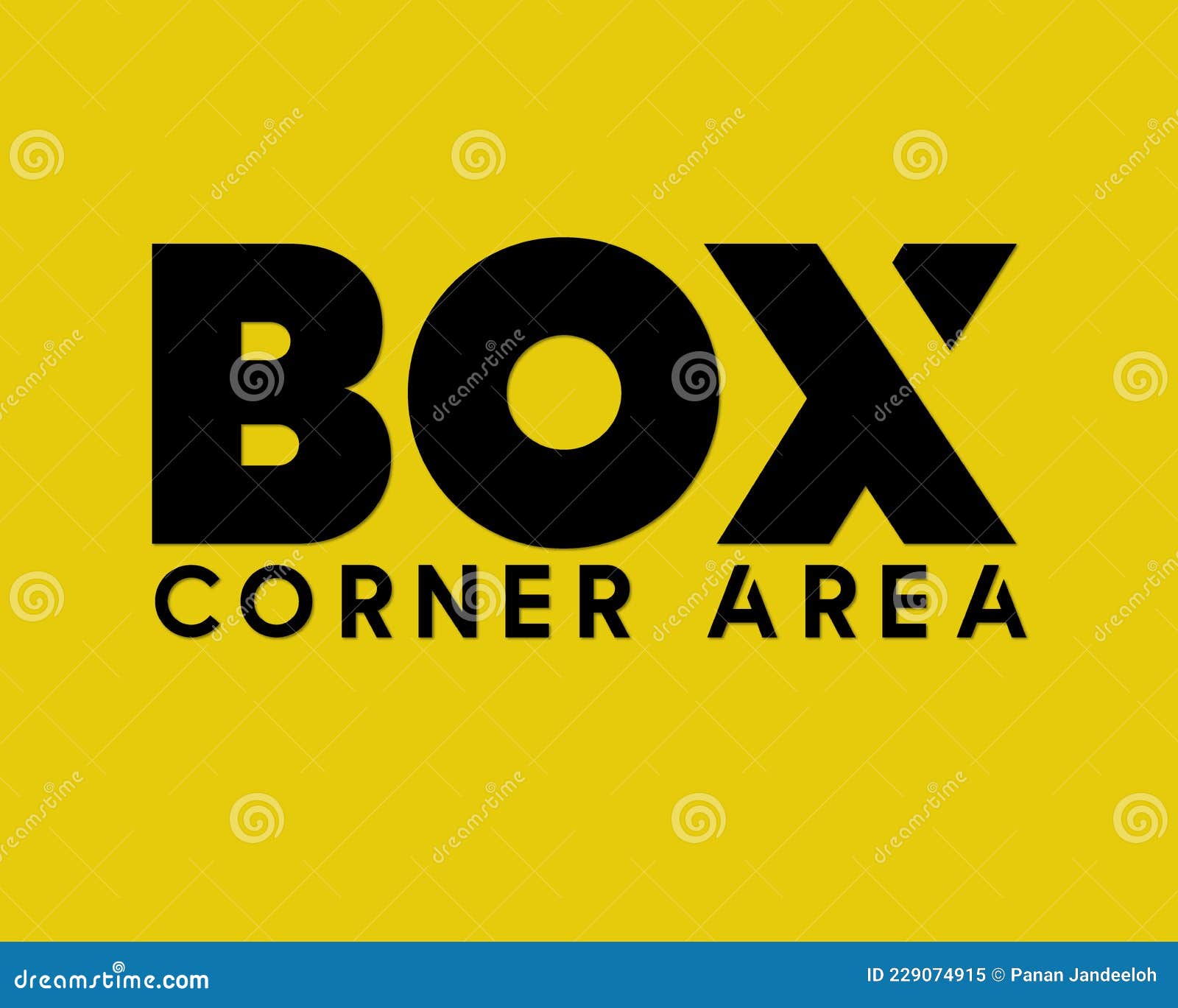Box Corner Area Logo Design Vector Stock Vector - Illustration of ...