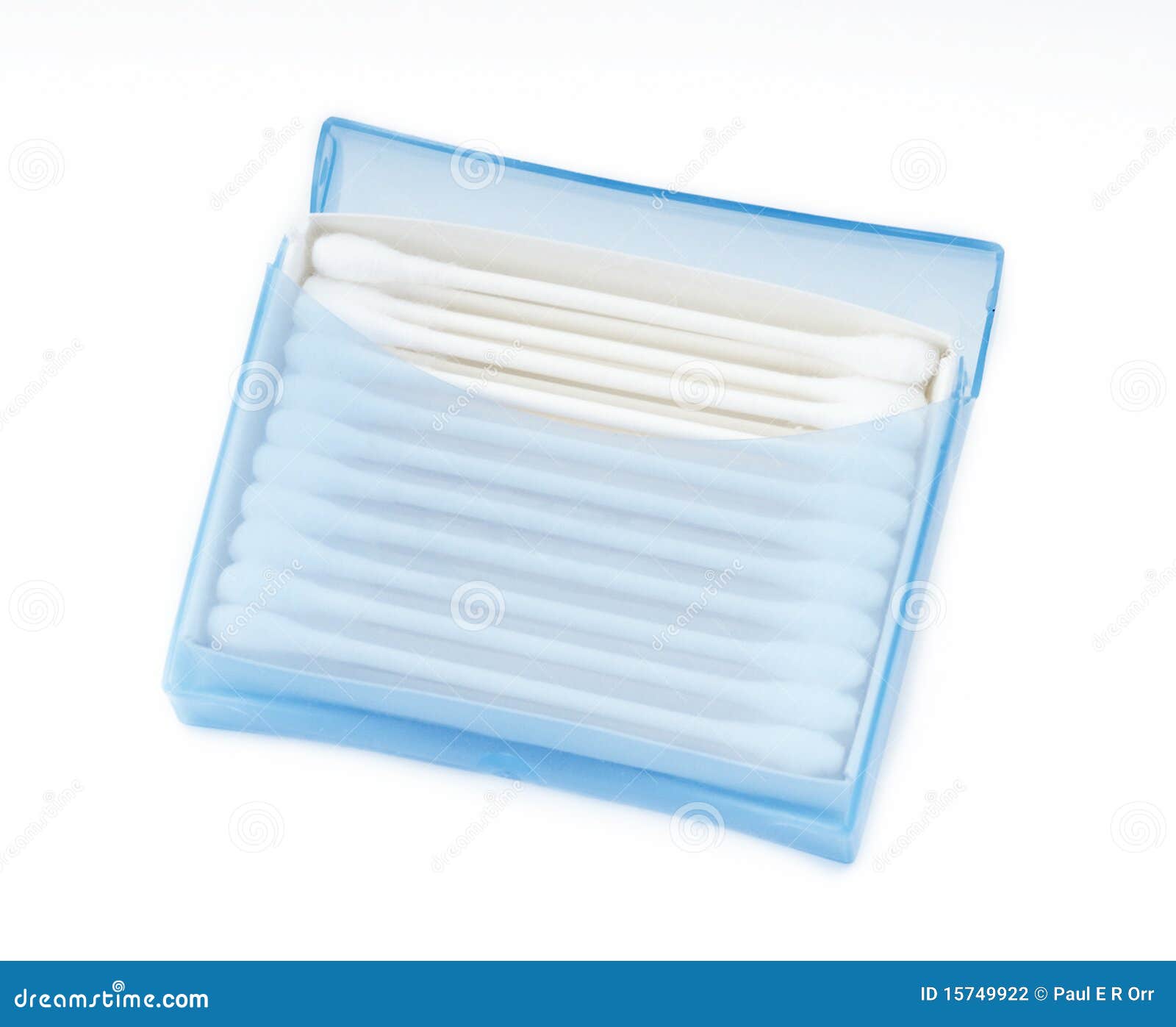 Box of cotton swabs stock photo. Image of nose, blue - 15749922